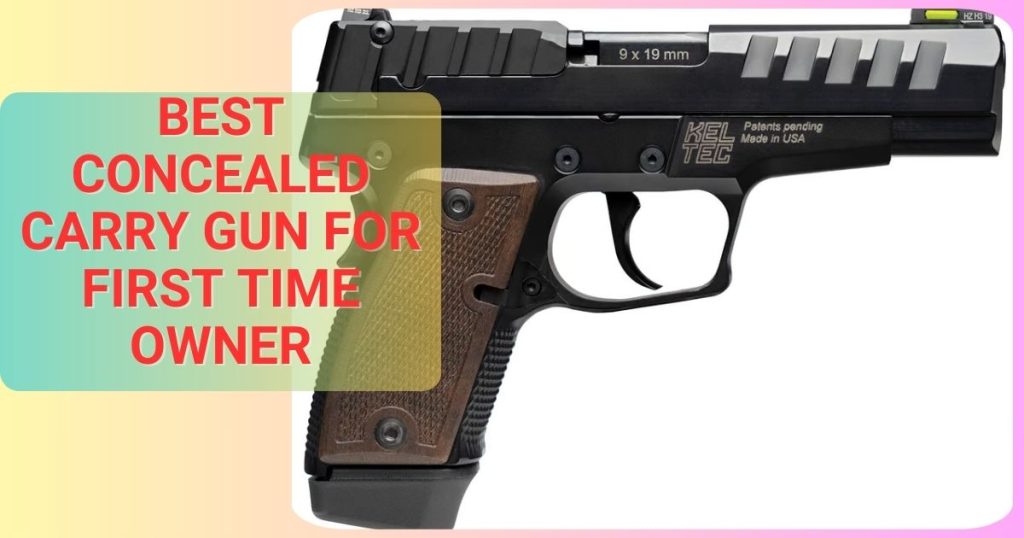 Best Concealed Carry Gun for First Time Owner in 2026 | [May Updated]